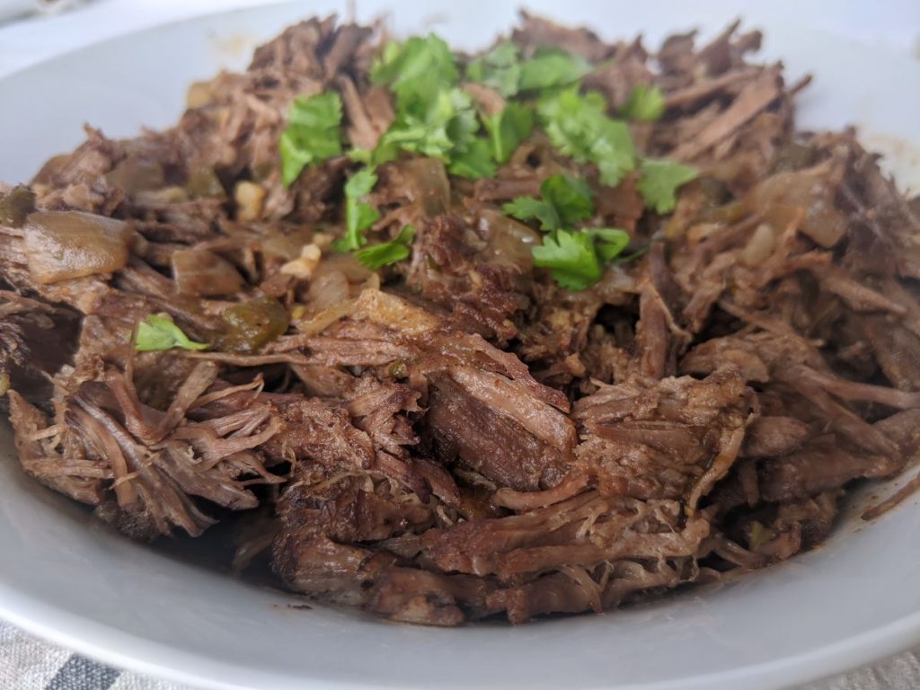 Shredded Beef In The Slow Cooker - The Annthill